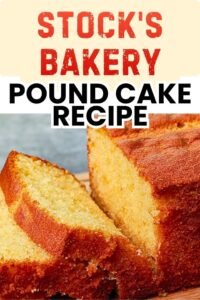 Stock's Bakery Pound Cake Recipe - Simply Good Cooker